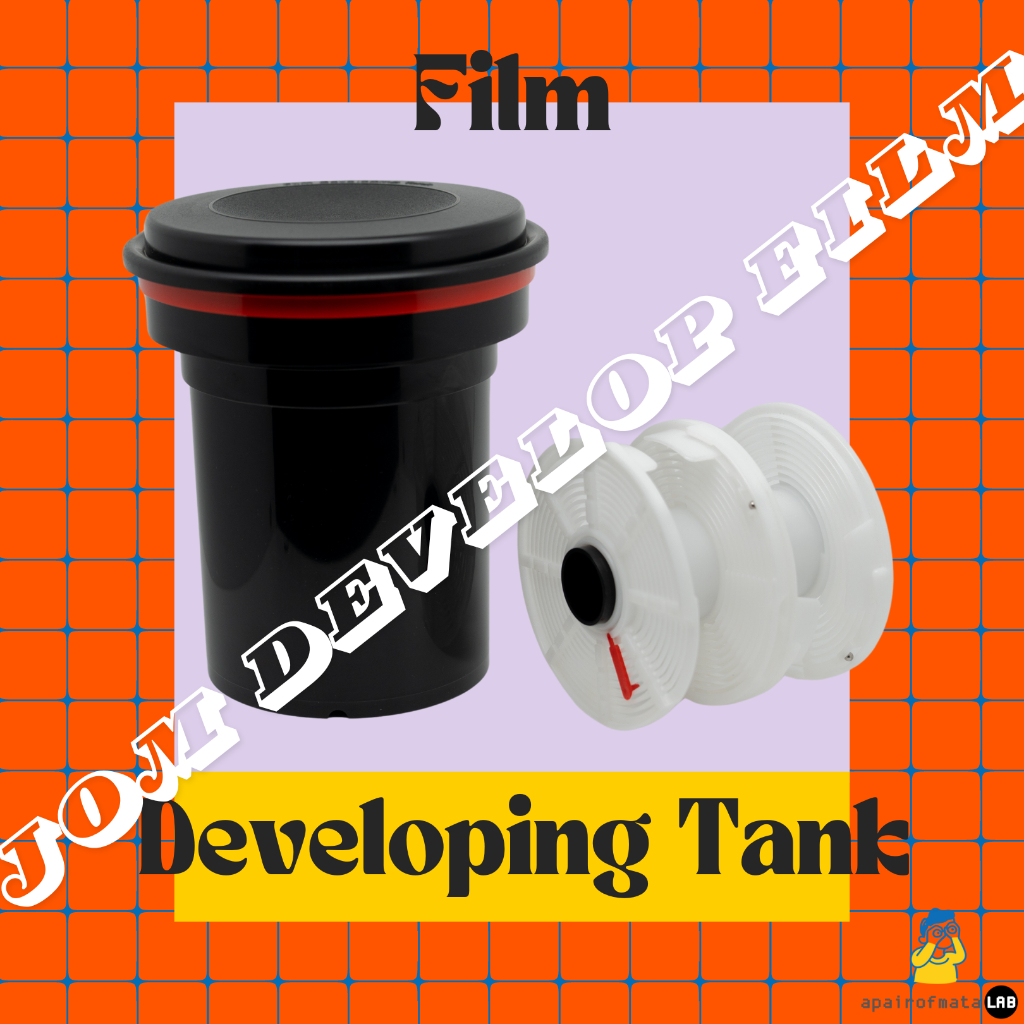 UNIVERSAL FILM DEVELOPING TANK AND REELS FOR 135MM & 120MM FORMAT ...