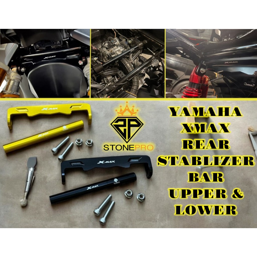 STONEPRO YAMAHA XMAX REAR Absorber Stabilizer Bar Rear Shock ABSORBER ...