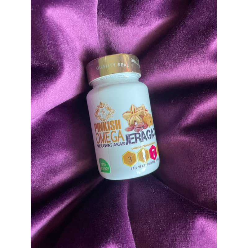 (ORIGINAL HQ)PINKISH SACHA OMEGA JERAGAT JERAWAT KUSAM KERING Skincare ...