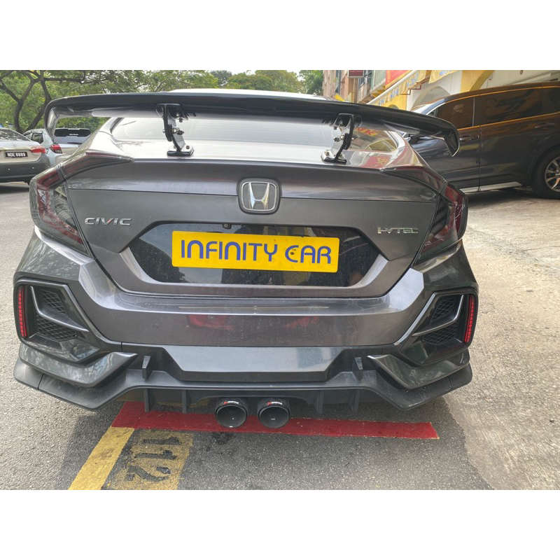 Honda Civic Fc 2016 Type R Rear Bumper Reflector LED | Shopee Malaysia