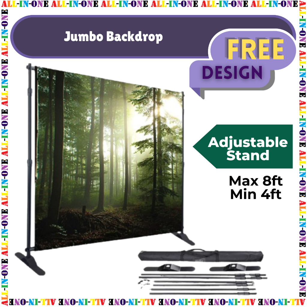 Jumbo Backdrop Banner Stand / Jumbo Backdrop Banner Stand ...