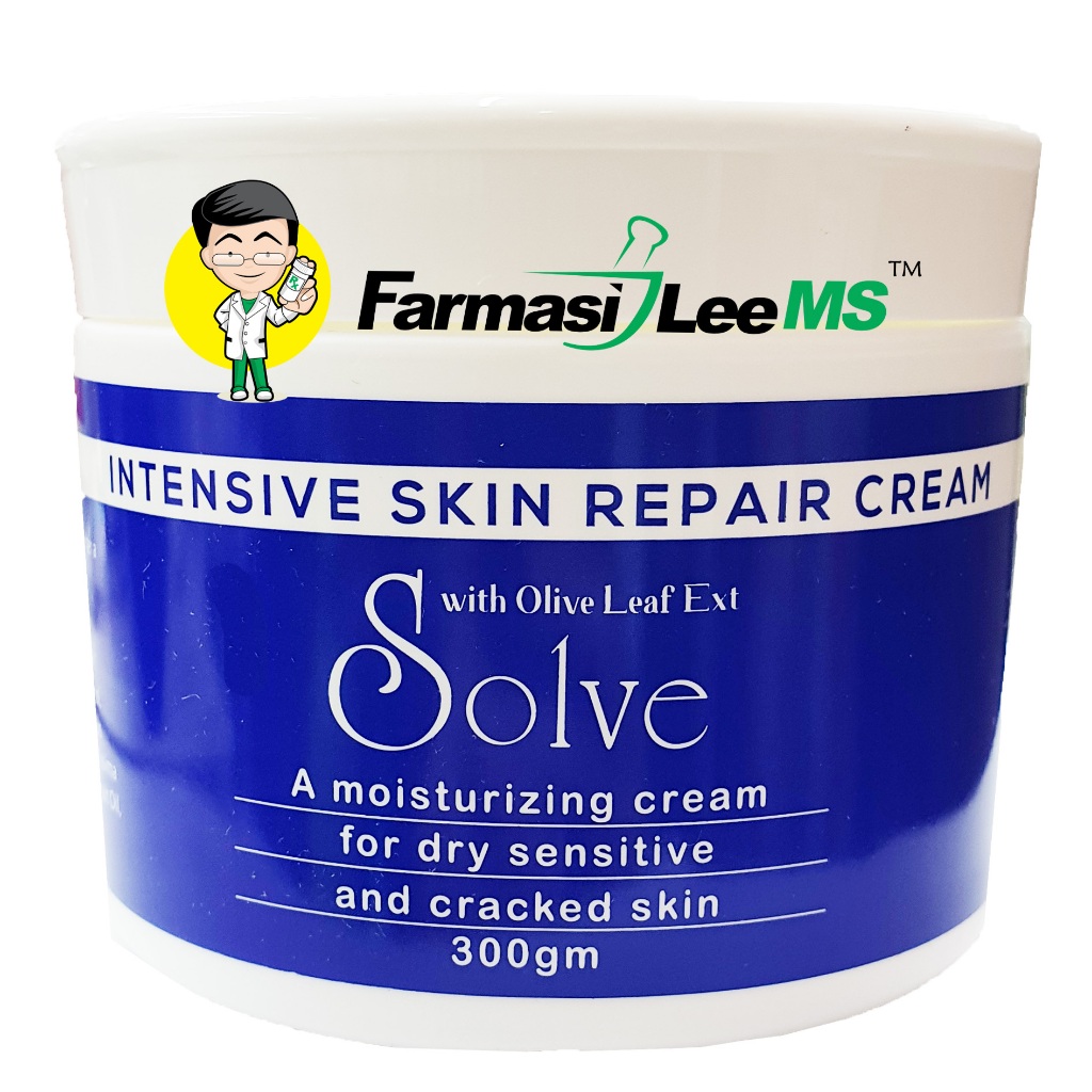 Solve Intensive Skin Repair Cream with Olive Leaf Ext 300g (Exp 09/2027 ...