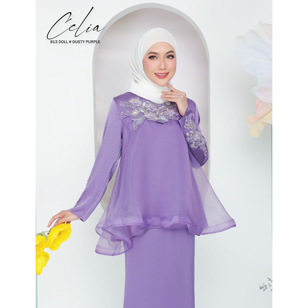 CHIC CHOC | CELIA DOLL KURUNG MODERN 813 | BAJU RAYA BAJU BRIDESMAID ...