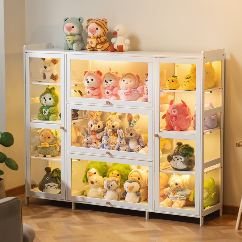 Handmade Display Cabinet Anime Model Storage Box Doll Storage Display ...
