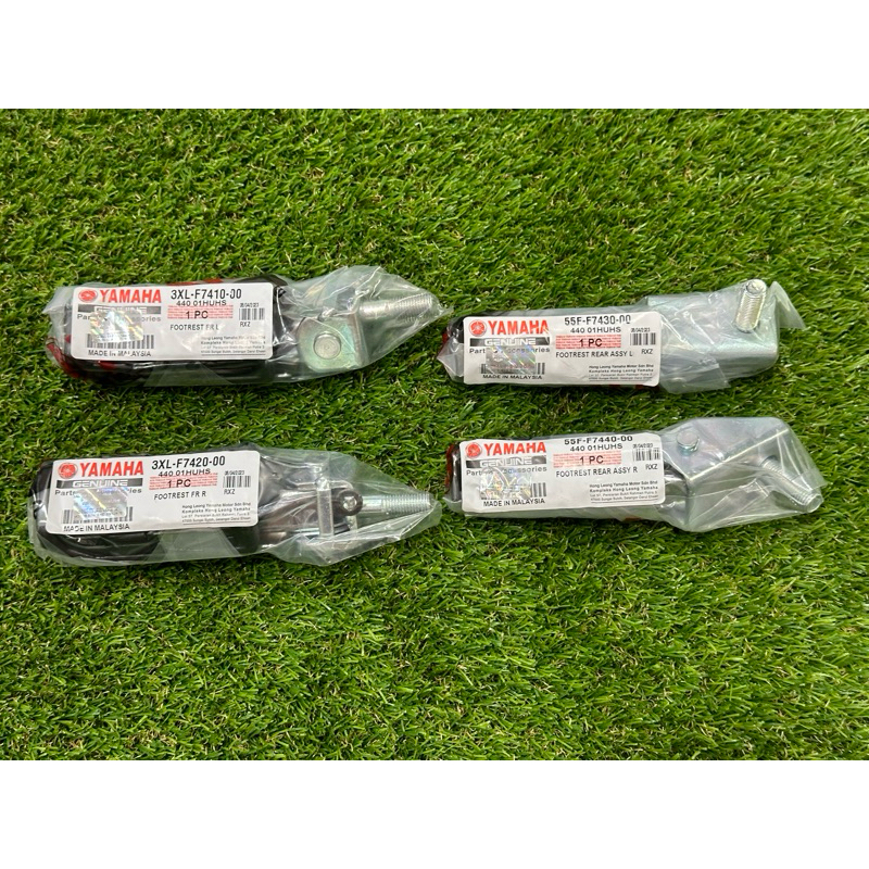 YAMAHA RXZ RXZ135 3XL FRONT REAR FOOTREST FOOTREST DEPAN BELAKANG KAKI ...