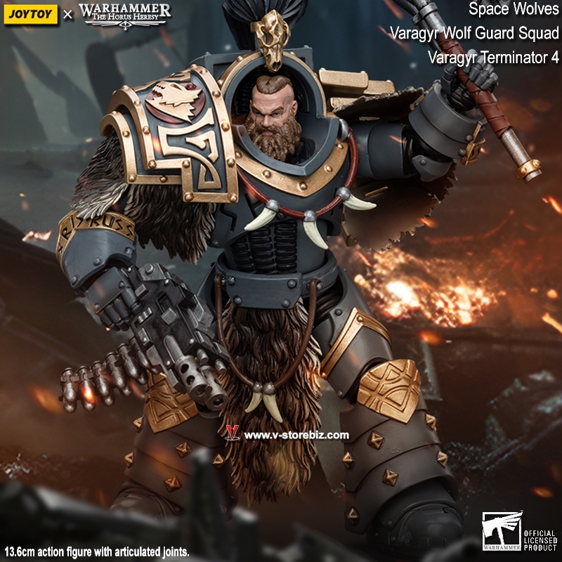 JOYTOY Warhammer The Horus Heresy Varagyr Wolf Guard Squad Varagyr ...