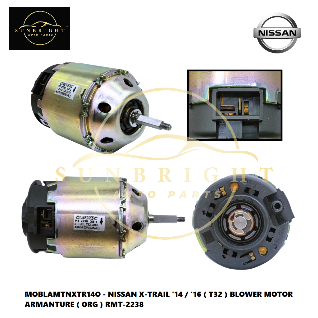 NISSAN X-TRAIL '14 / '16 ( T32 ) BLOWER MOTOR ARMANTURE ( ORG ) RMT ...