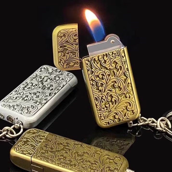Ordinary Flame Lighter With Keychain | Shopee Malaysia