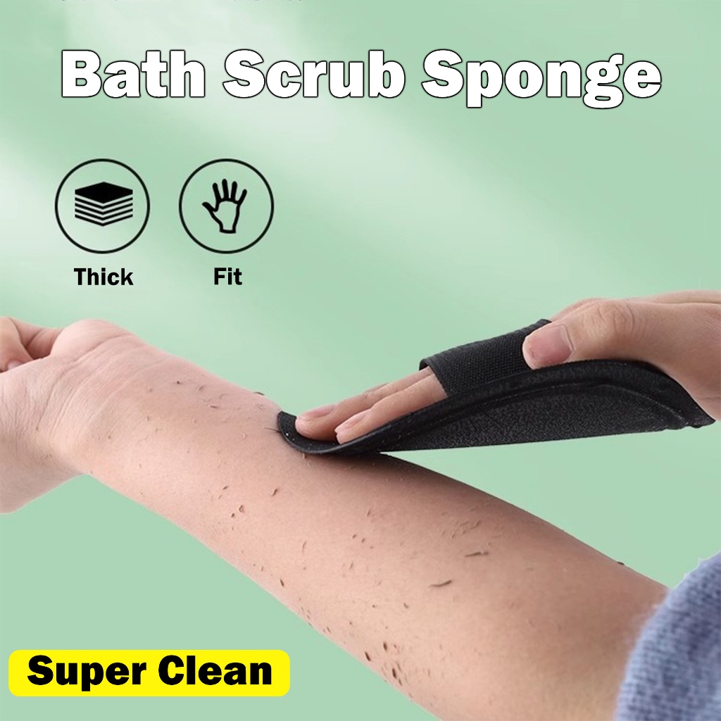 Bath Scrub Sponge Scrub Span Mandi Exfoliate Dead Cleaner Skin ...