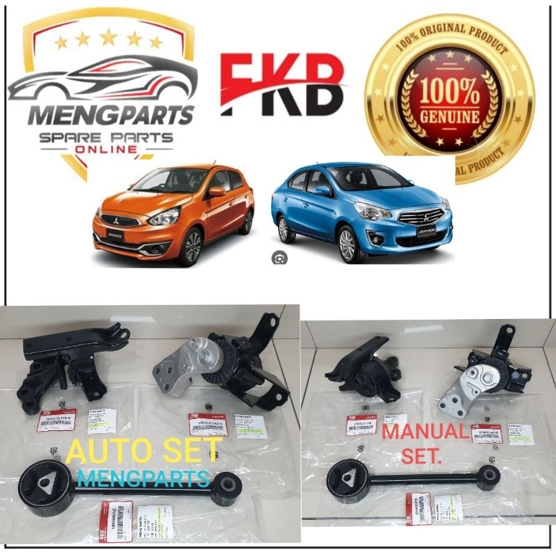 ORIGINAL FKB THAILAND MITSUBISHI ATTRAGE A13A MIRAGE A03A ENGINE ...