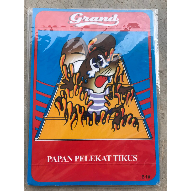 Grand Mouse Extra Sticky Glue Trap Cardboard / Pelekat Tikus 26cm X ...
