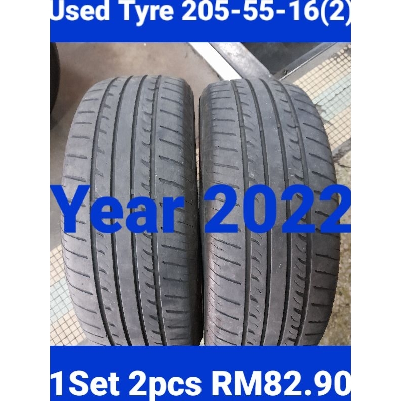 Used Tyre 205-55-16,205-60-16,215-60-16,205-45-17,215-50-17(1Set=2pcs ...