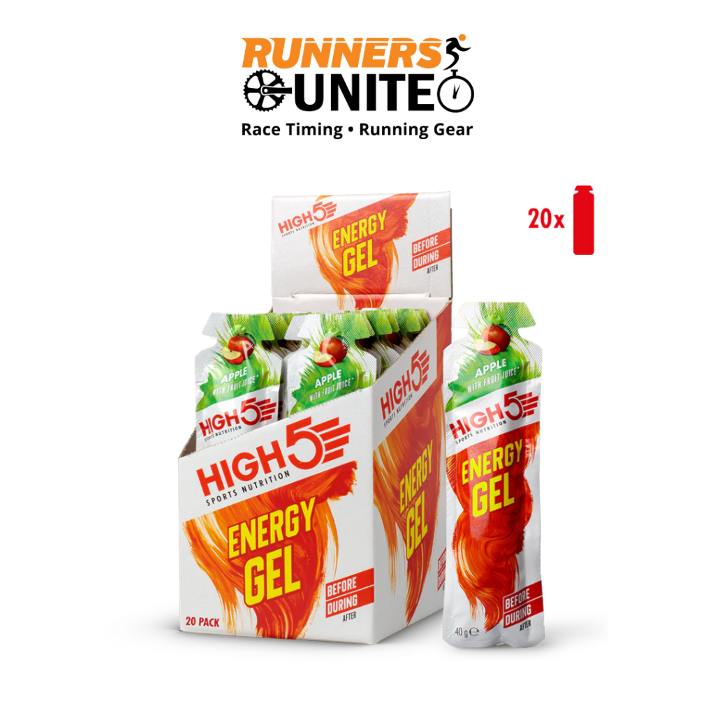 High5 Energy Gel 40g Sports Nutrition (Cycling Running Jogging Marathon ...