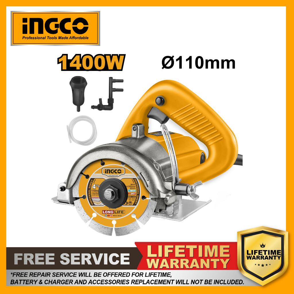 INGCO Marble cutter MC14008 | Shopee Malaysia