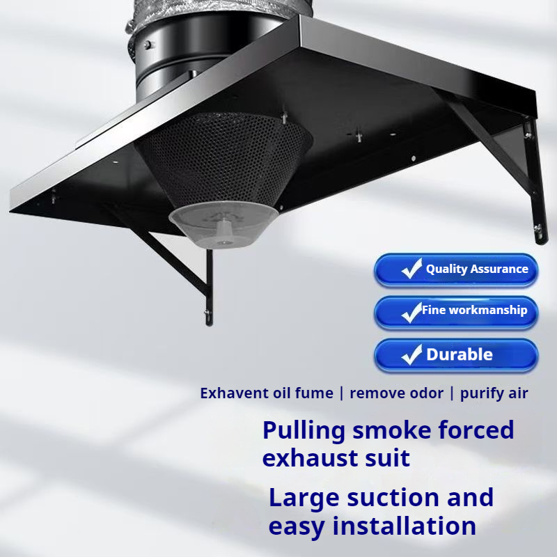 Kitchen Range Hood Exhaust Fan Ventilation Fan Restaurant Strong ...