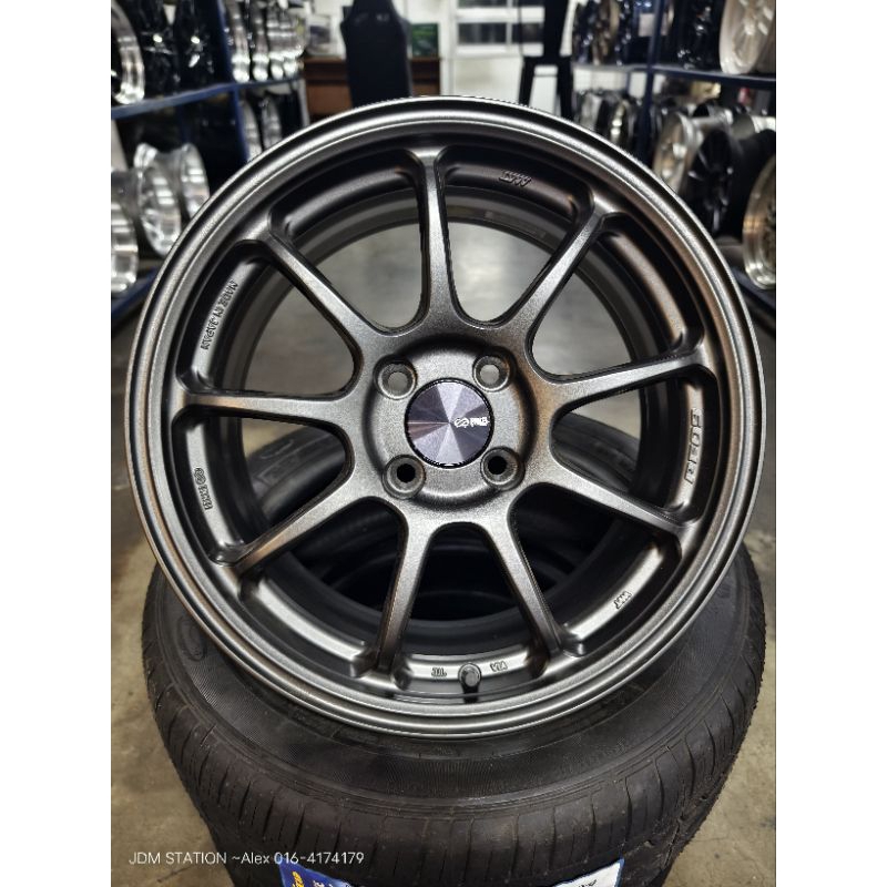ENKEI PF09 16inc RIM MADE IN JAPAN MYVI VIOS CITY | Shopee Malaysia