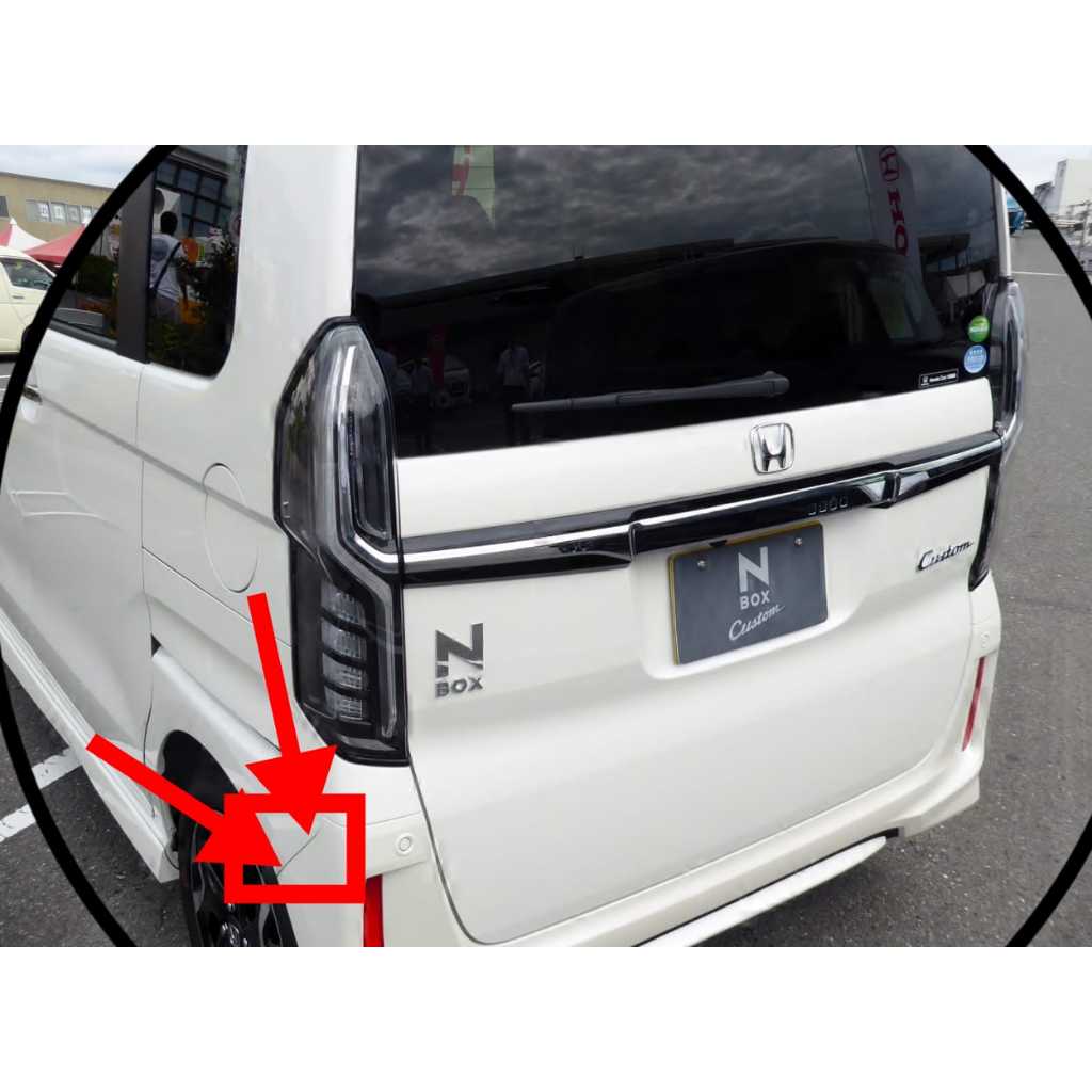 ORIGINAL HONDA N-BOX NBOX JF3 JF4 REAR BELAKANG BUMPER SIDE BRACKET ...