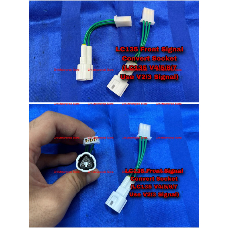 LC135 Signal Convert Socket V2 V3 V4 V5 V6 V7 Front Vietnam Orange Special Wire | Shopee Malaysia