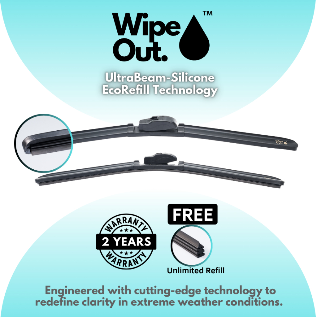 [PREMIUM] WipeOut UltraBeam Silicone EcoRefill-Technology Wiper (1 Pc ...