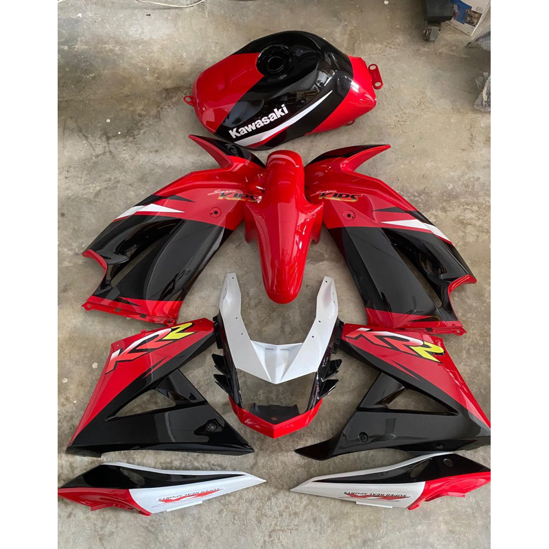 RR150 ZX150 COVERSET INDON KAWASAKI RR150 ORIGINAL COMPLETE A-Z ATAU ...