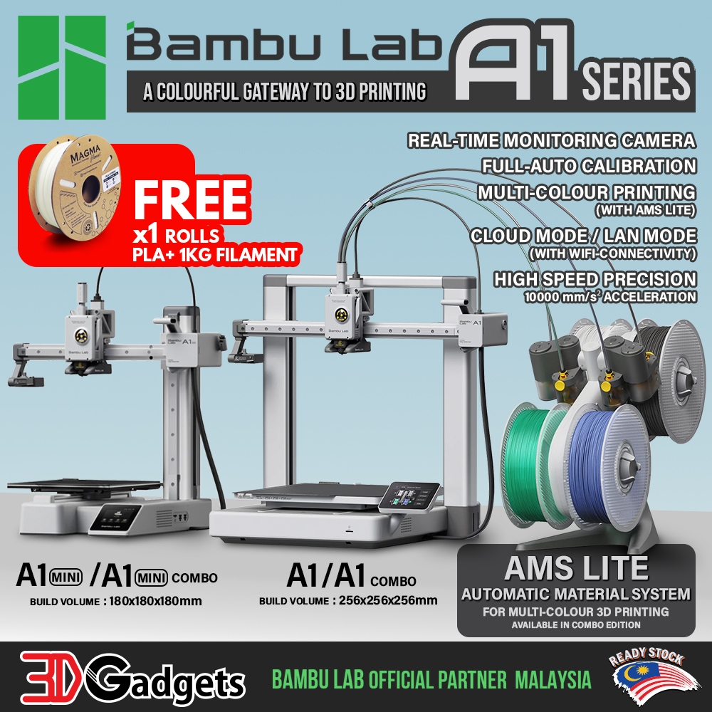 Bambu Lab A1 Series with Full-Auto Calibration / HIgh-Speed Precision ...