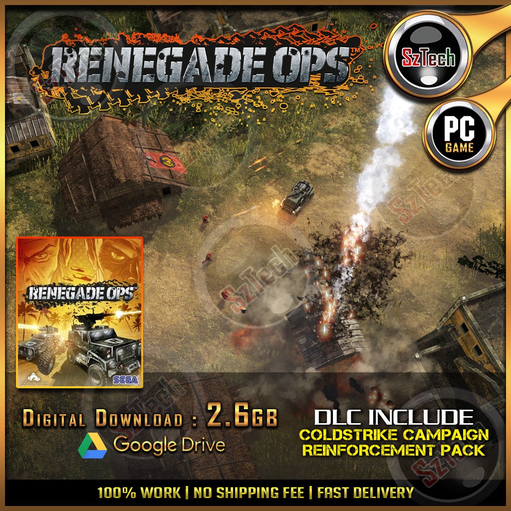 Renegade Ops [PC/Laptop GAME]🔥[ DIGITAL DOWNLOAD]🔥Arcade🔥 | Shopee Malaysia
