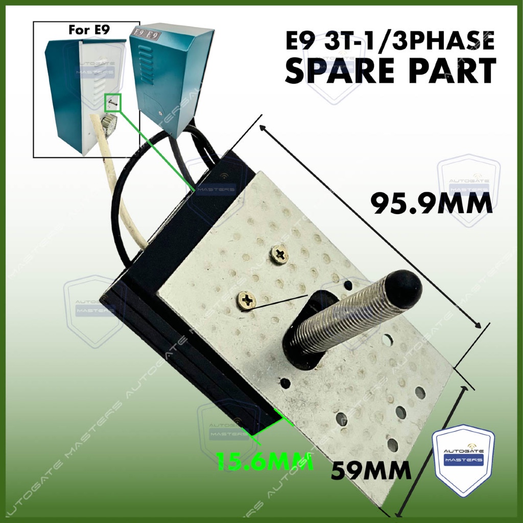 E9 3T 1 / 3 PHASE Sliding autogate ac motor ( Spring limit switch ...