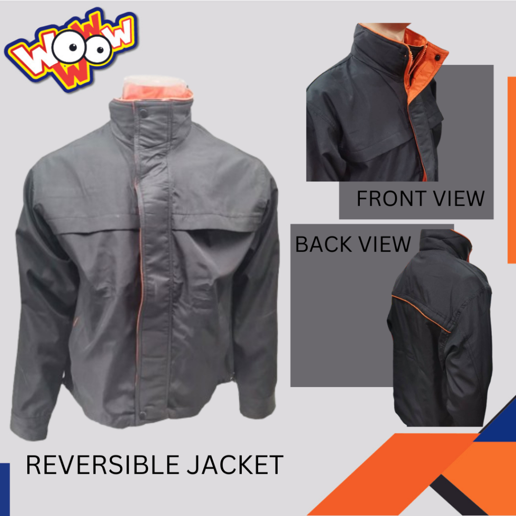 [CLEARANCE] JAKET TERBALIK JAKET MOTOSIKAL PAKAIAN SUKAN JACKET LELAKI ...