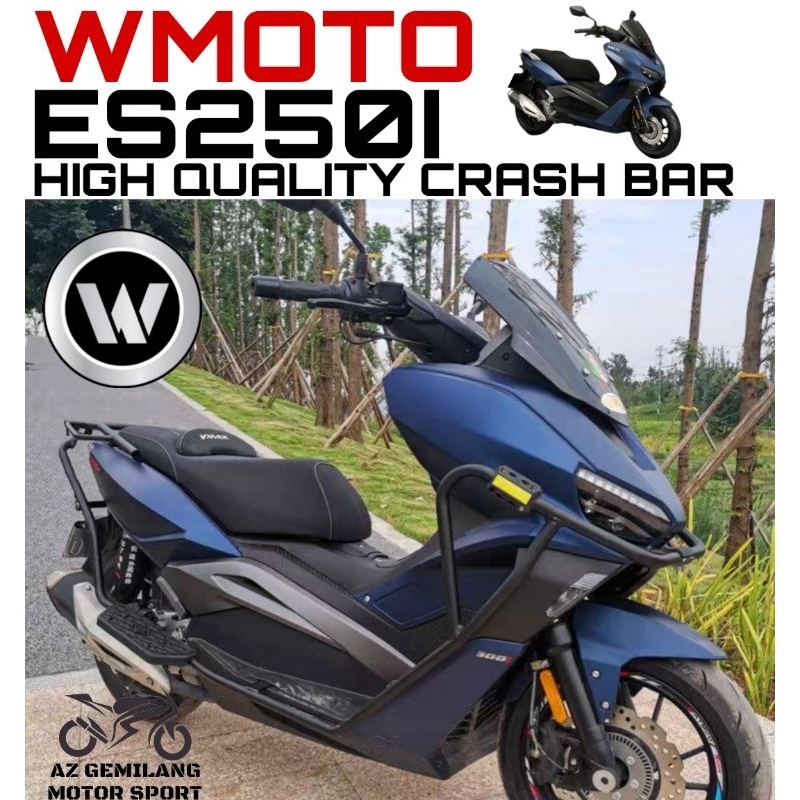 WMOTO ES250I ES 250I ES 250 I HIGH QUALITY CRASH BAR CRASHBAR MODIFIED ...