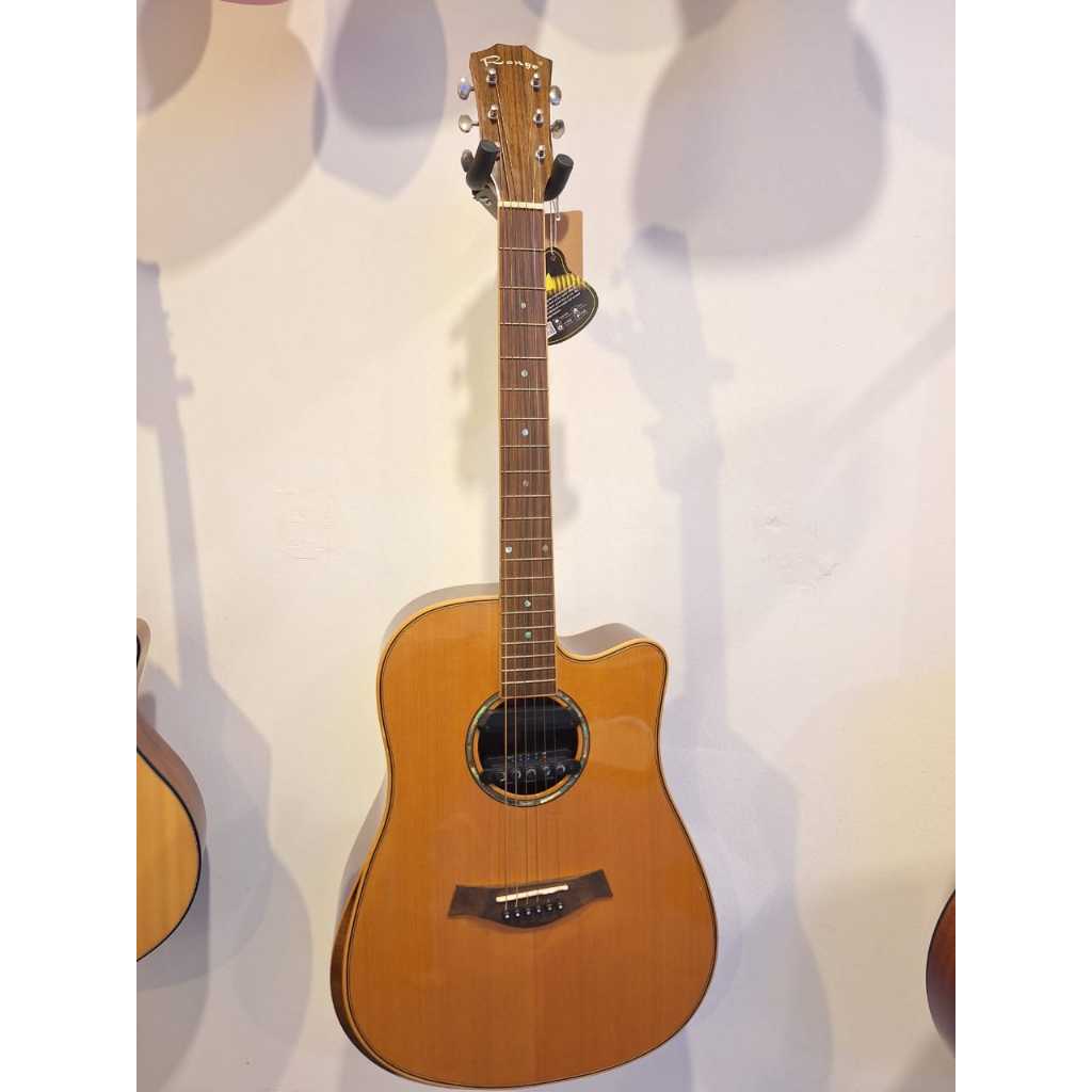 Rango Dreadnought Acoustic Guitar with Skysonic R2 Pickup | Shopee Malaysia