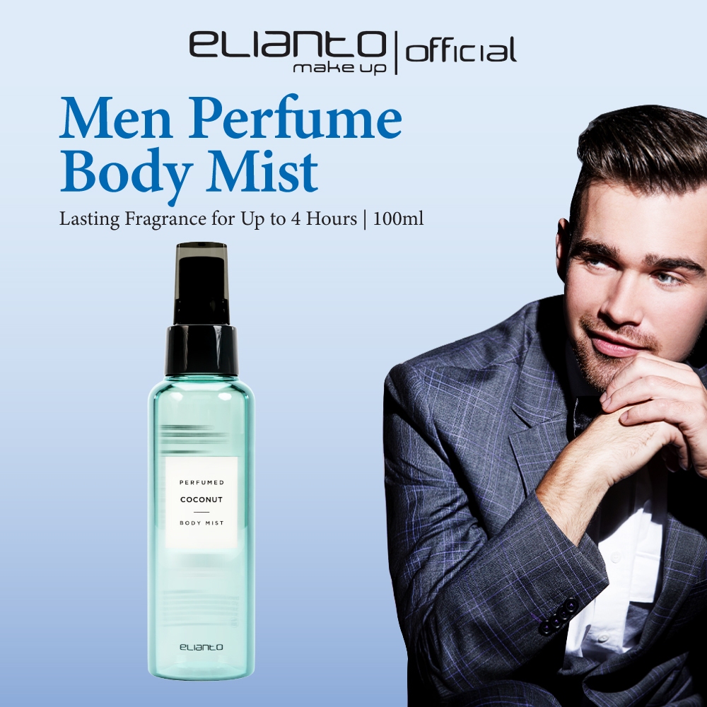 Elianto Men Perfume Body Fragrance (100ml) Mist Minyak Wangi Lelaki ...