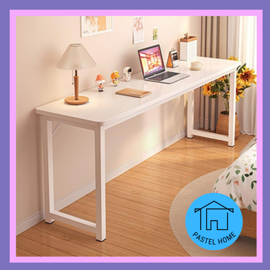 PH L140cm Extra Long Narrow Table Computer Table Study Table Desk Meja ...
