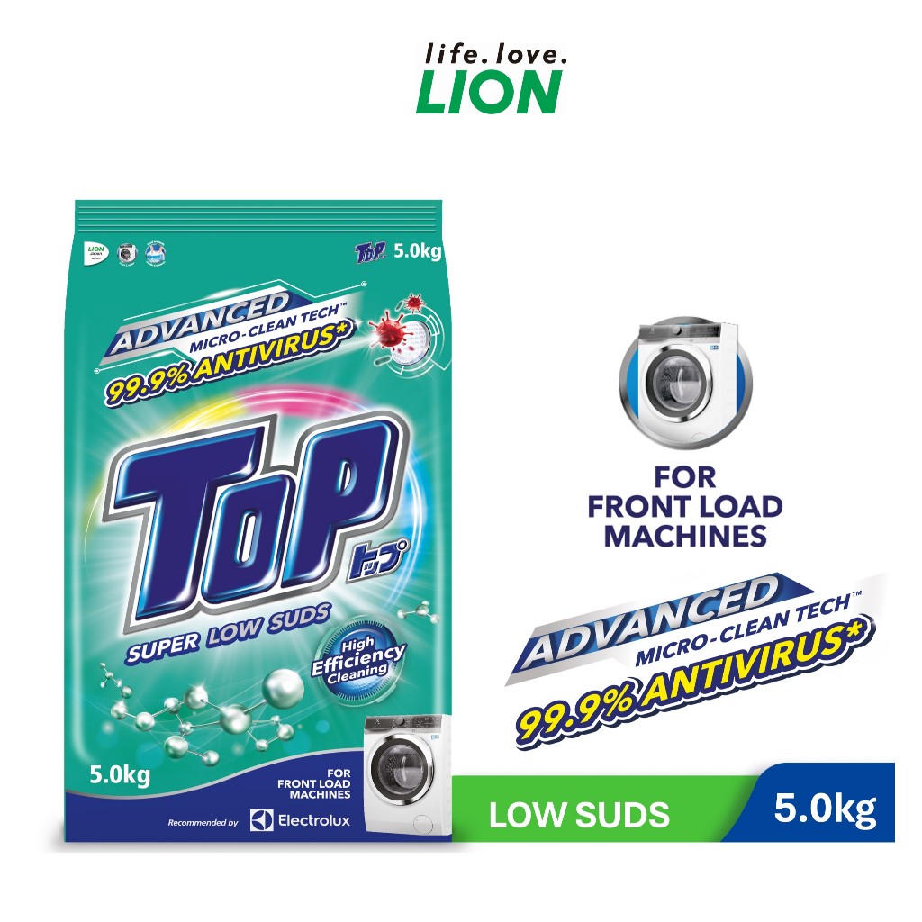 Top Detergent Powder Super Low Suds 5KG | Shopee Malaysia