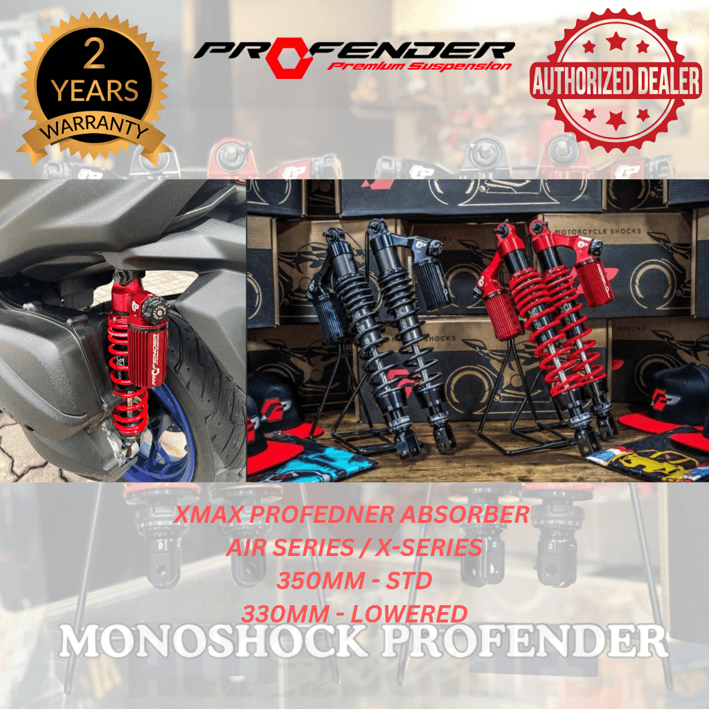 XMAX 100%ORIGINAL Profender X-series Xmax250/300 | absorber suspension ...