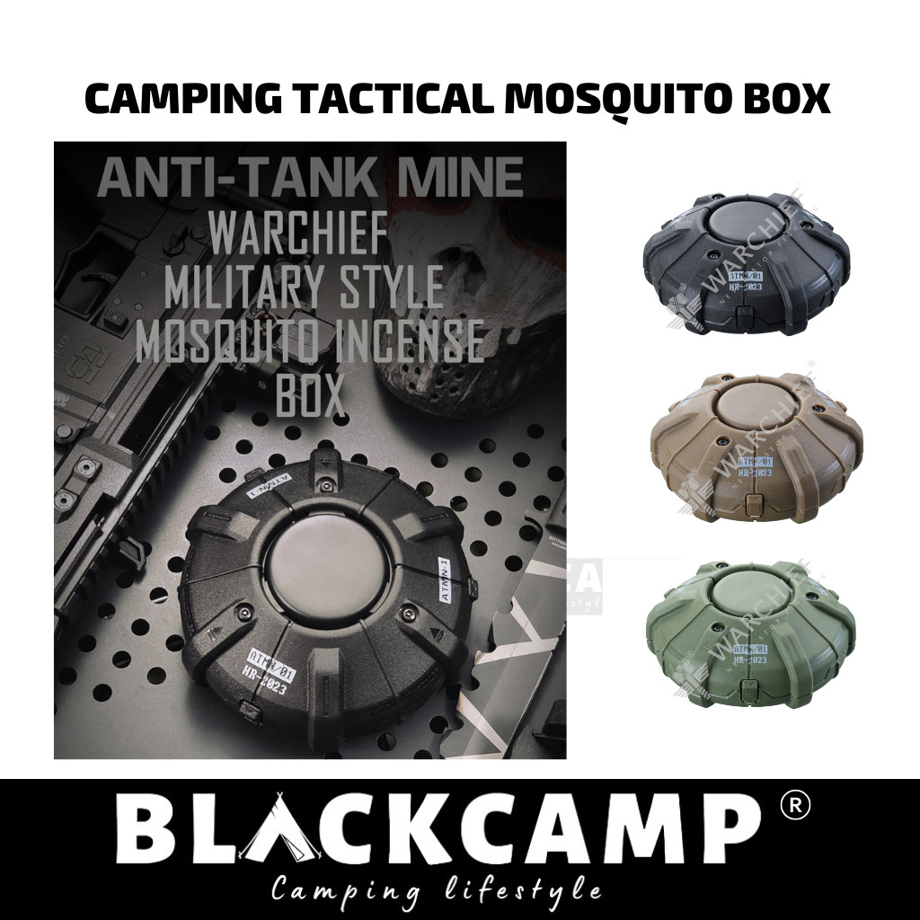 Camping Mosquito Rack Incense Box Tactical Outdoor Camping Creative ...
