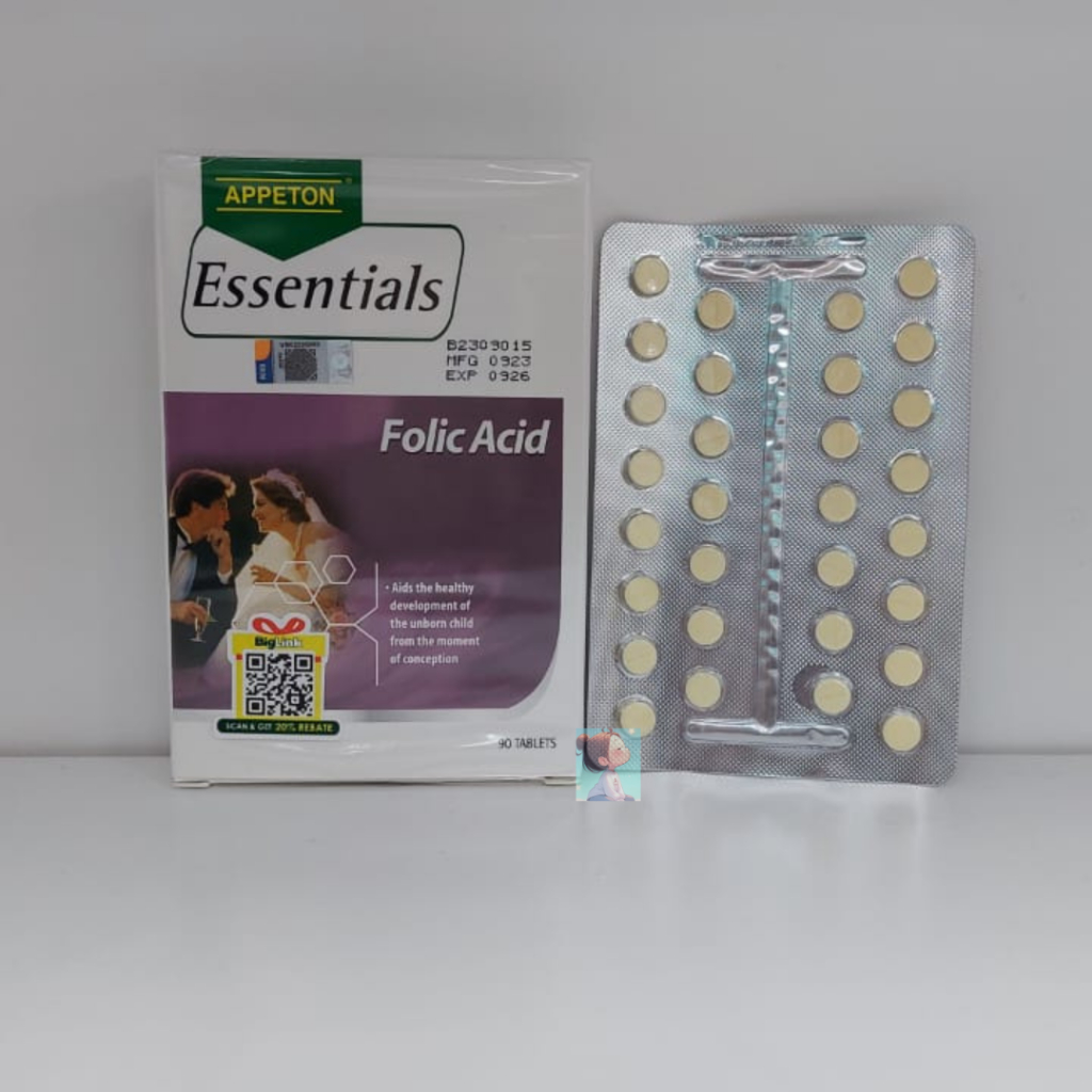 APPETON ESSENTIAL FOLIC ACID 90'S(EXP:09/2026) | Shopee Malaysia