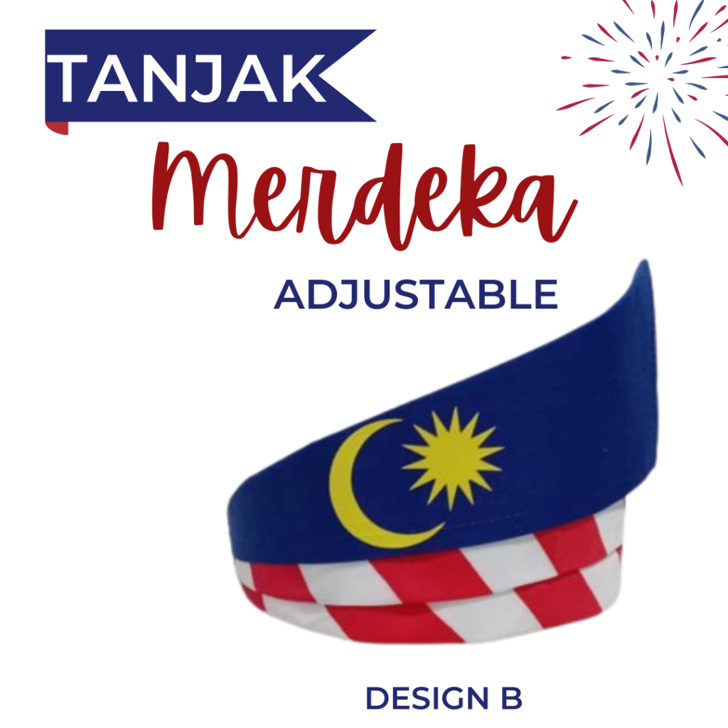 DESIGN B Ready stock Merdeka Product:Tengkolok tanjak boleh laras ...