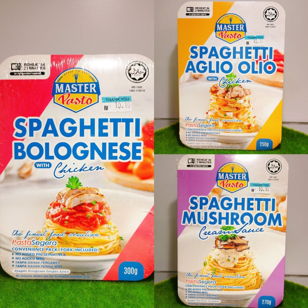 HALAL - MASTER PASTO SPAGHETTI | Shopee Malaysia