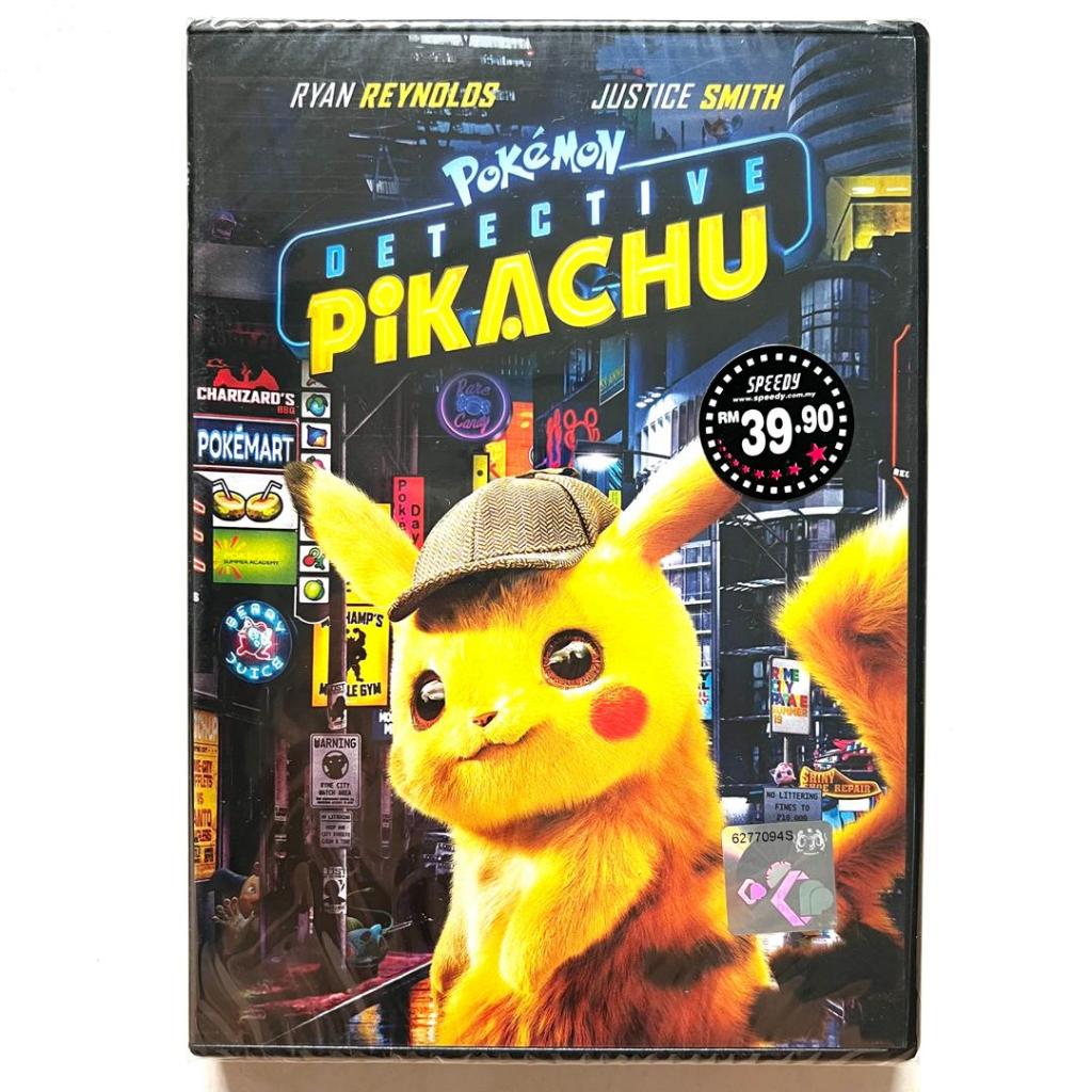 PIKACHU - Pokemon Detective Pikachu Movie DVD | Shopee Malaysia