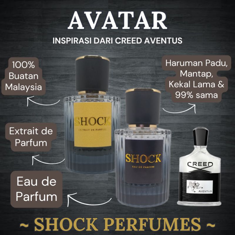 Avatar - Original SHOCK Perfumes Aventus | Shopee Malaysia