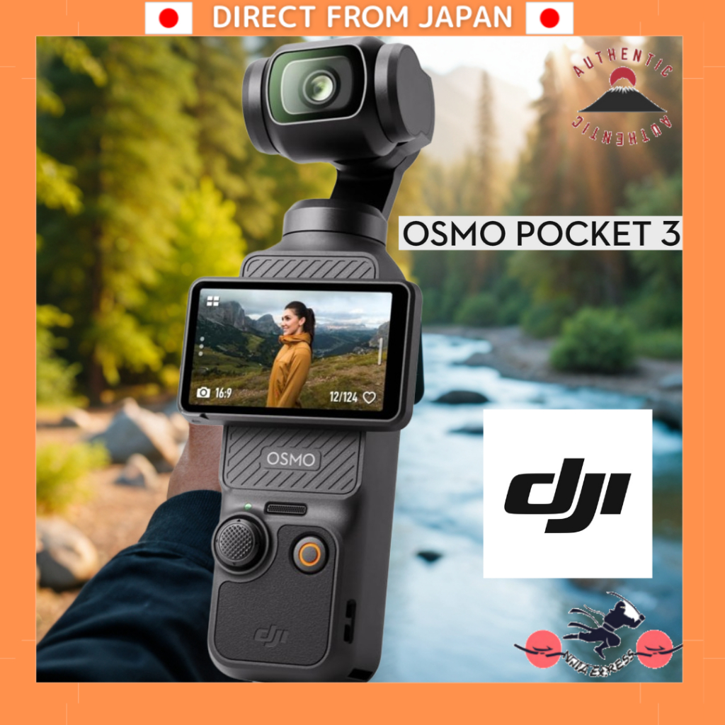 vlog camera DJI Osmo Pocket 3 1 inch CMOS 4K 120fps video compatible 3-axis stabilizer gimbal ...