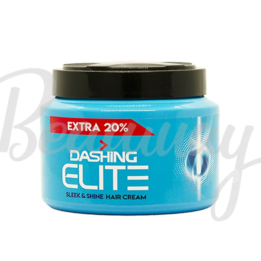 DASHING ELITE HAIR CREAM-SLEEK & SHINE 125G EXTRA 20%(150G) | Shopee ...