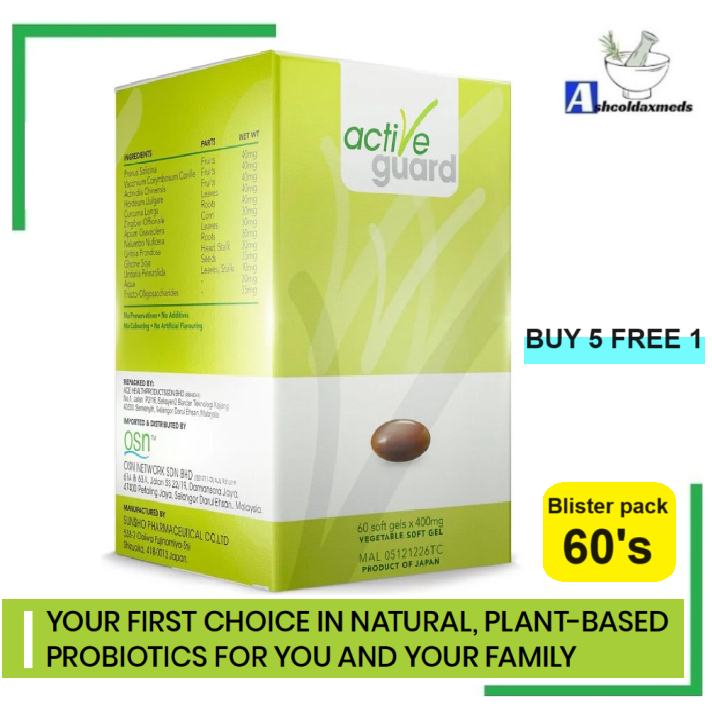 EXP04/26 OSN Active Guard Probiotics | 3 Years of Fermentation | 30 ...