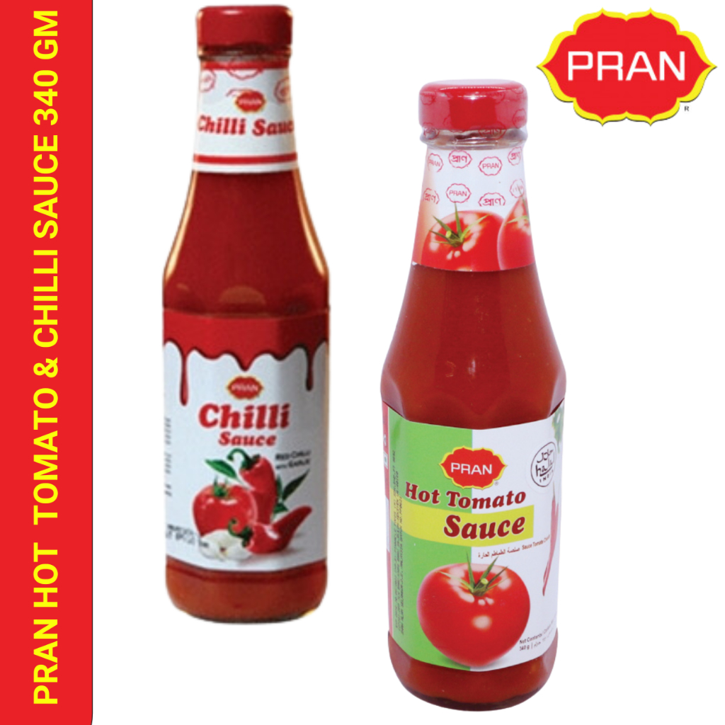 PRAN HOT TOMATO/CHILLI SAUCE 340GM | Shopee Malaysia