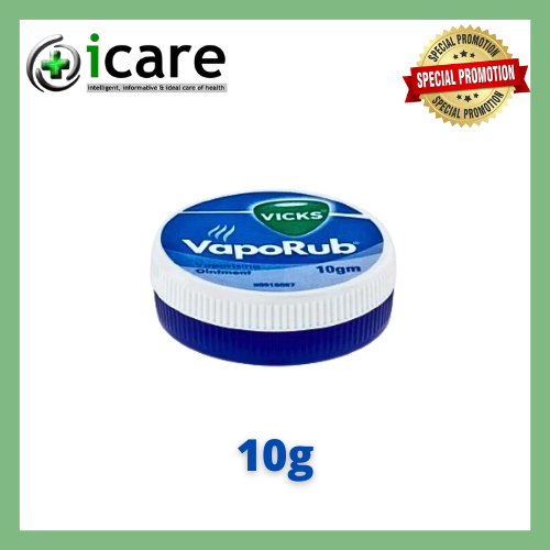 VICKS VAPORUB 10G ( EXP DATE : 09/2026 ) | Shopee Malaysia