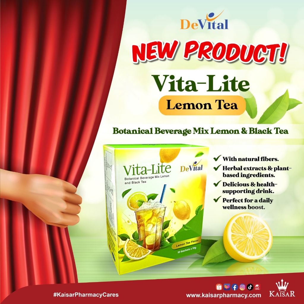 DETOX VITA-LITE LEMON TEA DE VITAL10SACHETSX10G/BOX | Shopee Malaysia