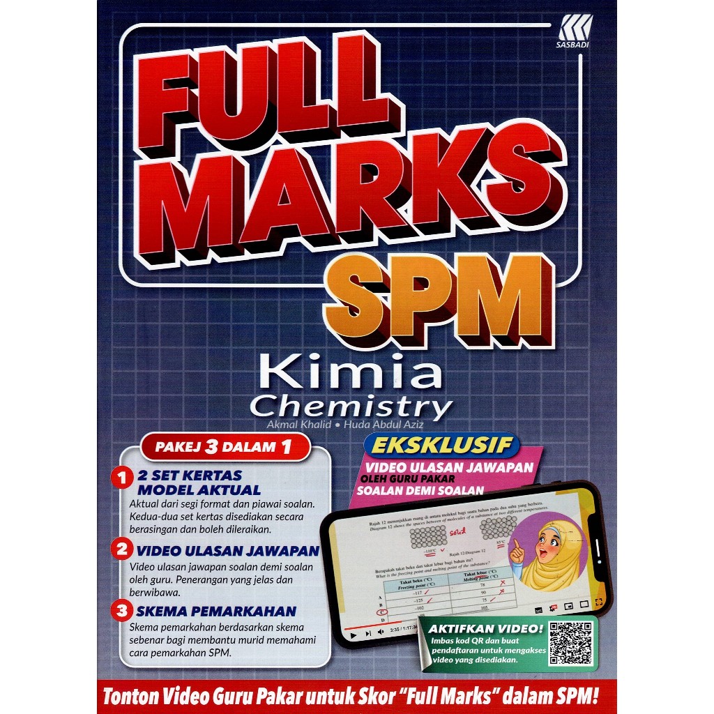 BUKU LATIHAN : FULL MARKS SPM KIMIA & CHEMISTRY | Shopee Malaysia