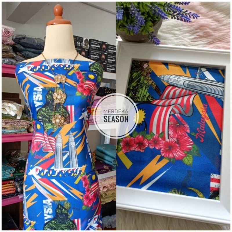 Kain pasang corak Merdeka | kain pasang | kain pasang Merdeka | MERDEKA ...