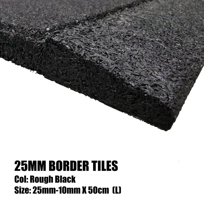 25MM BORDER TILE (GYM FLOOR MAT) 25/10MM X 68MM X 50CM | Shopee Malaysia