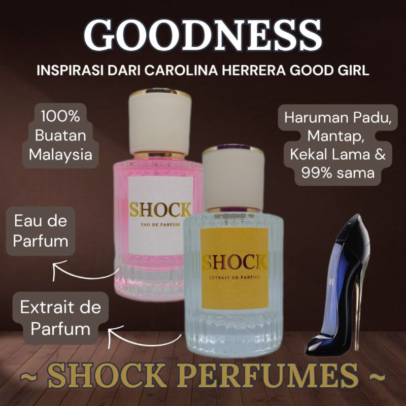 Goodness - Goodness SHOCK Perfumes - Good Girl | Shopee Malaysia